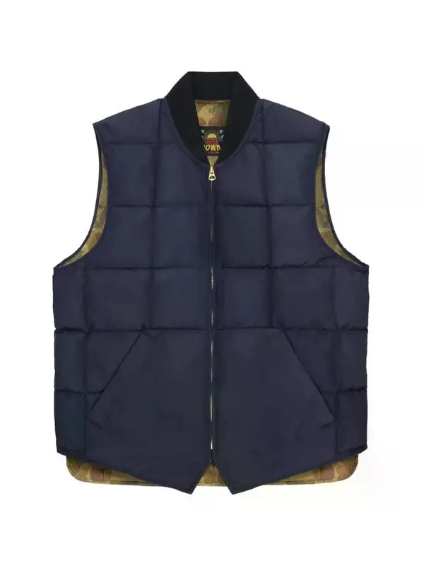 FORTELA Padded Camouflage Sleeveless Gilet