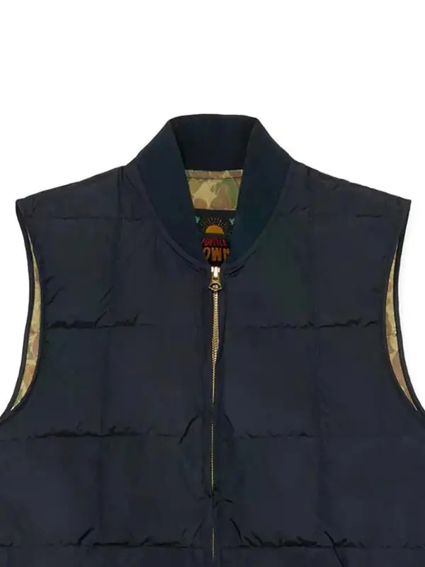 FORTELA Padded Camouflage Sleeveless Gilet