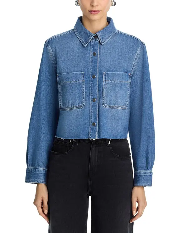 Aqua Denim Jacket