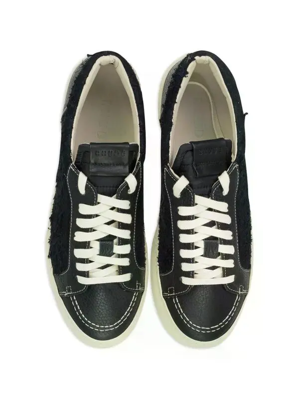 Rhude V1 Lace-up Sneakers - Black