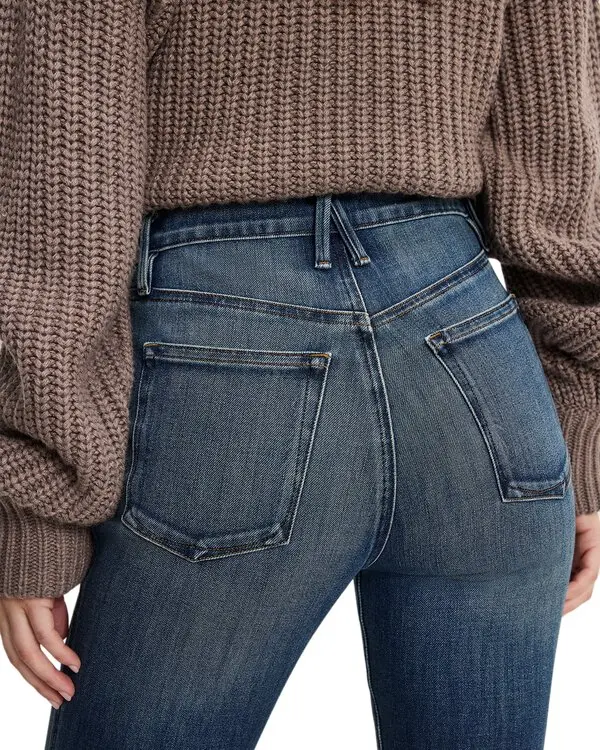 Good American Good Standard Kick Flare Jeans