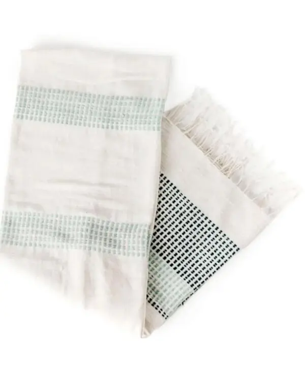 CREATIVE WOMEN Camden Cotton Bath Towel - Navy/azure