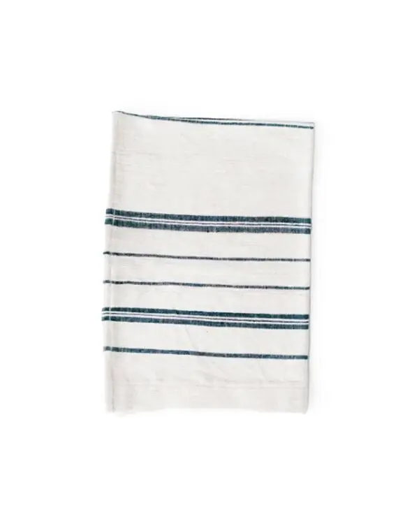 CREATIVE WOMEN Avery Cotton Tea Towel, Set Of 2 - Navy