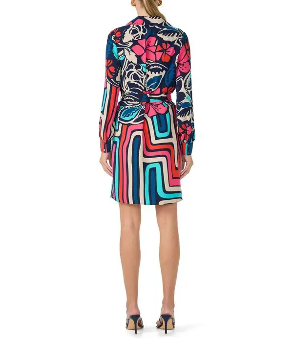 Trina Turk Promenade Belted Shirt Dress