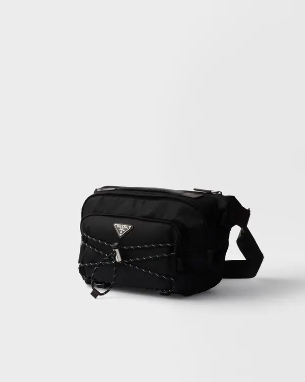 Prada Speedrock Re-nylon And Leather Shoulder Bag