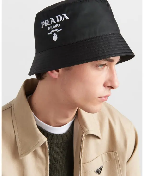 Prada Re-Nylon Bucket Hat - Black | Editorialist