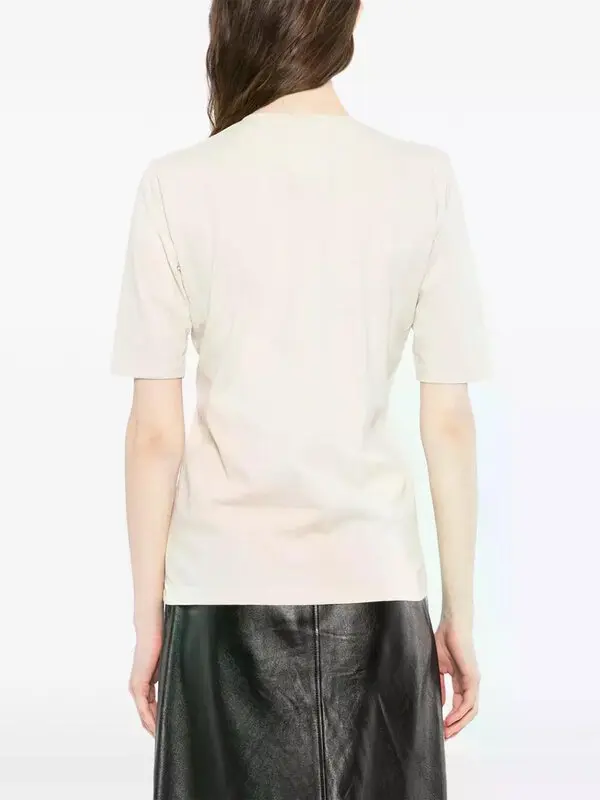 MAISON MARGIELA Henley Neck T-shirt