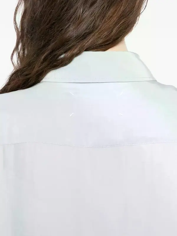 MAISON MARGIELA Long-sleeved Shirt - Blue