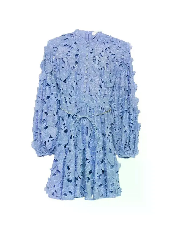 Zimmermann Floral Appliqué Dress