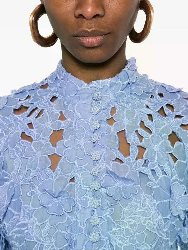 Zimmermann Floral Appliqué Dress