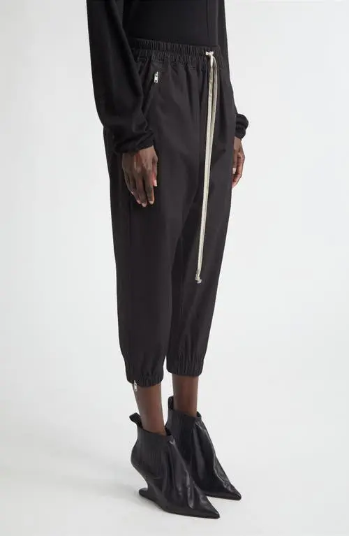 Rick Owens Cotton Crop Joggers