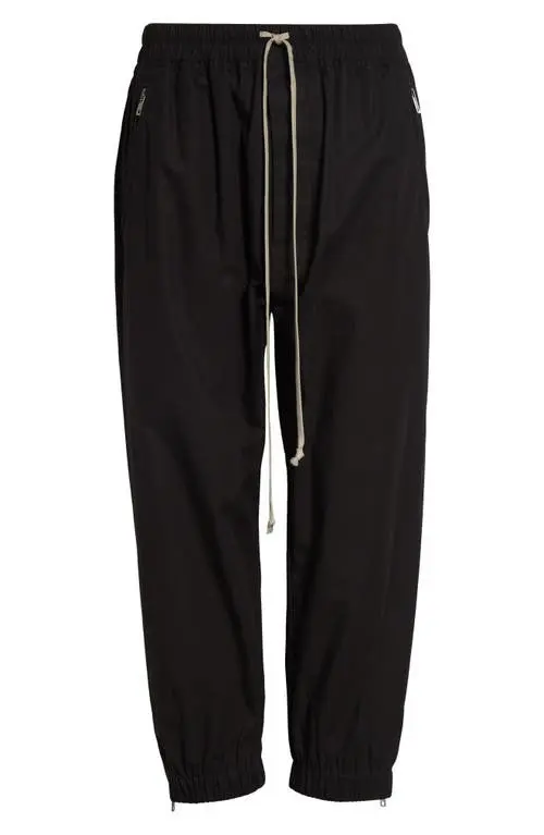 Rick Owens Cotton Crop Joggers
