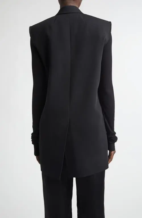 Rick Owens Raw Edge Wool Vest