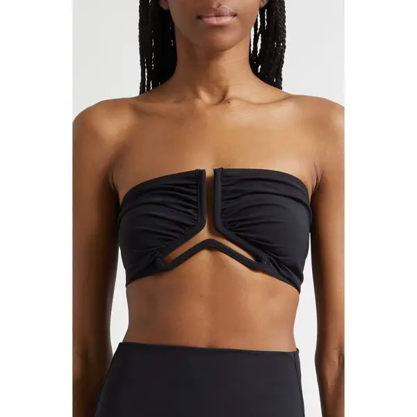 Rick Owens Bandeau Bikini Top - Black