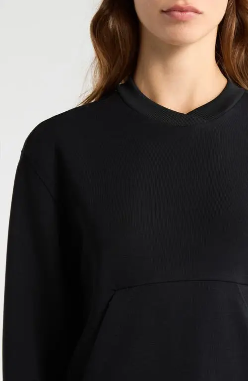 SWANNIES Margaret Performance Sweatshirt - Black