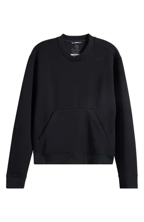 SWANNIES Margaret Performance Sweatshirt - Black