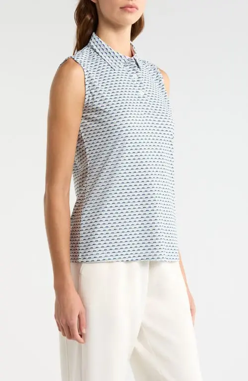 SWANNIES Grace Sleeveless Polo Top