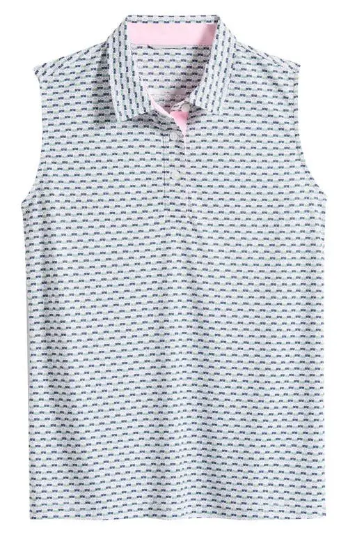 SWANNIES Grace Sleeveless Polo Top