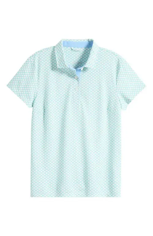SWANNIES Short Sleeve Performance Golf Polo
