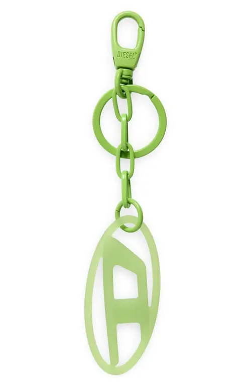 DIESEL® Oval D Key Ring Bag Charm