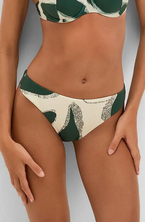 VIX PAULA HERMANNY Enigma Lindsay Bikini Bottom - Green Multi