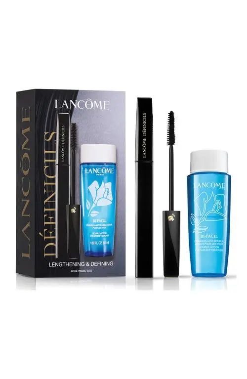 LANCOME Définicils High-definition Mascara & Bi-facil Eye Makeup Remover Set $56 Value - No Color