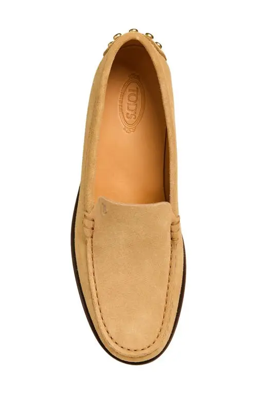 TOD'S Stud Detail Slipper Loafer
