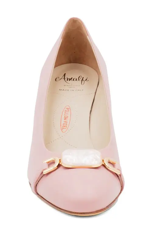 AMALFI BY RANGONI Lancetta Almond Toe Pump - Rosina Parmasoft