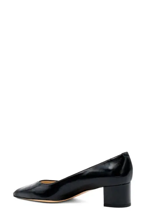 AMALFI BY RANGONI Paglietta Pointed Toe Pump - Black Soft Paint