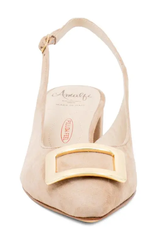 AMALFI BY RANGONI Padrino Slingback Pump - Nude Cashmere