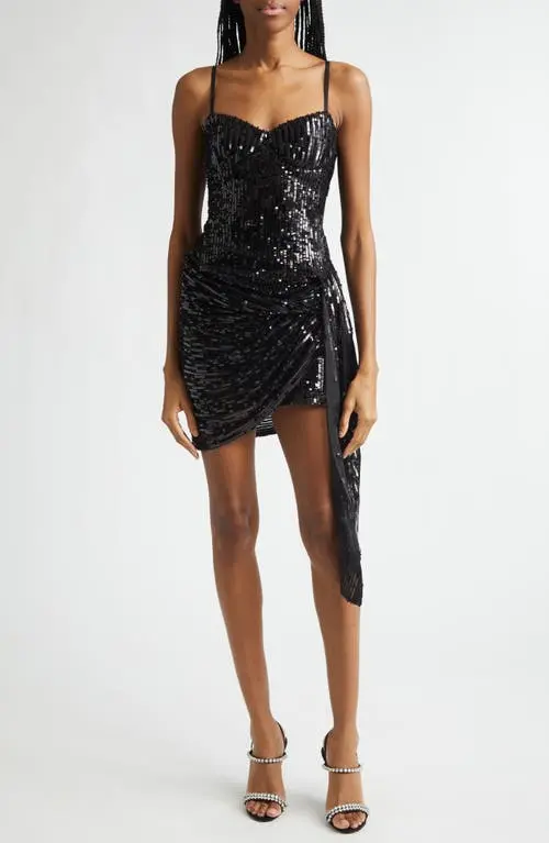 AREA Sequin Minidress