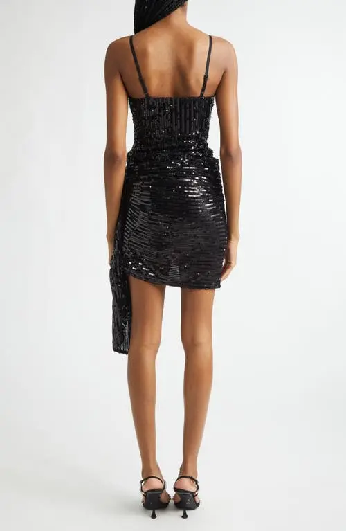 AREA Sequin Minidress