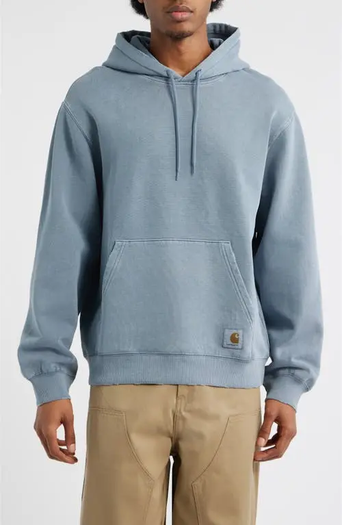 Carhartt Work In Progress Torion Cotton Hoodie - Office Blue (grind Wash)