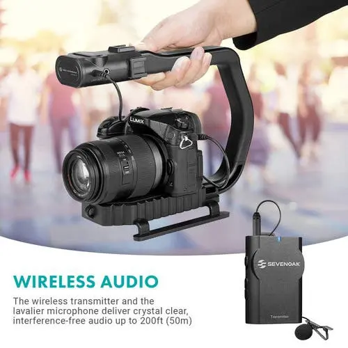 MOVO Micrig-w1 Wireless Microphone Filmmaker Handle
