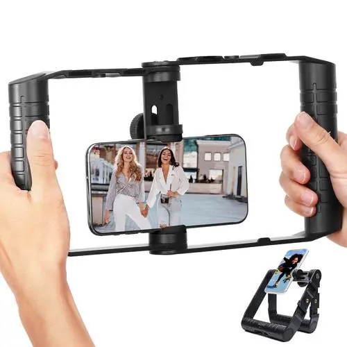 MOVO Spr-20 Foldable Smartphone Video Rig Cage - Black