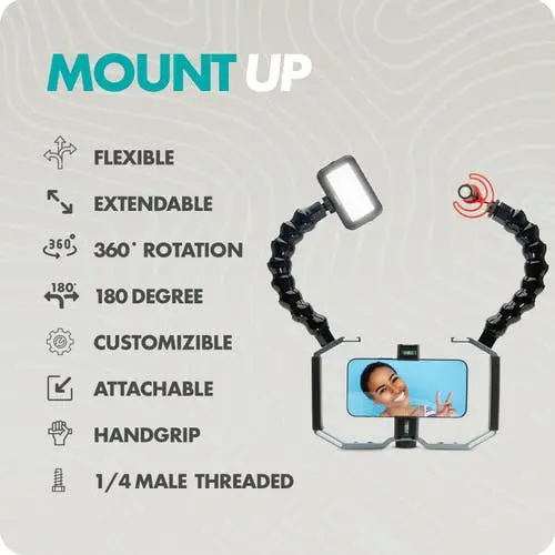 MOVO Articulating Camera Rig Extension Mount
