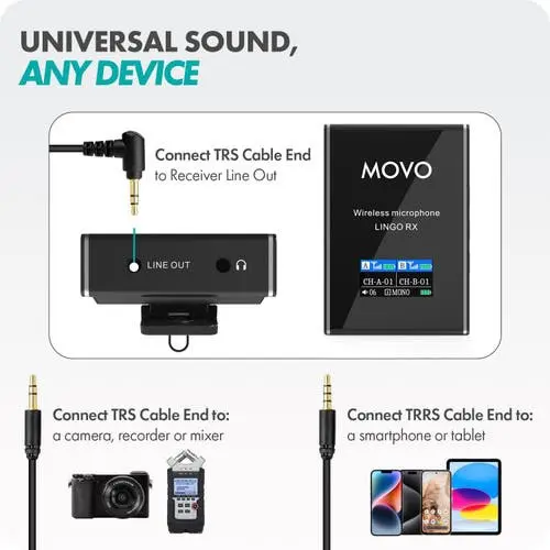 MOVO 48-channel Uhf Wireless Microphone System