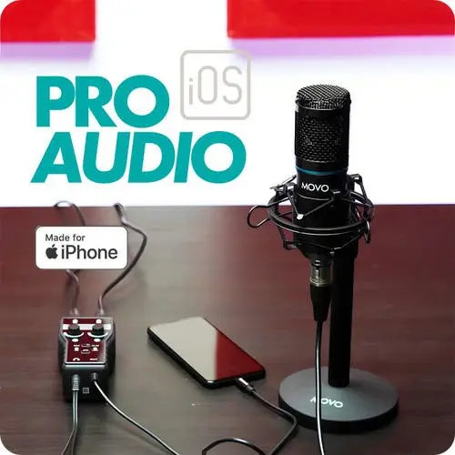 MOVO Iphone Podcast Equipment Bundlecompatible With Iphone, Ipad