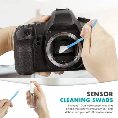 MOVO Deluxe Essentials Camera Sensor Cleaning Kit For Dslr Cameras