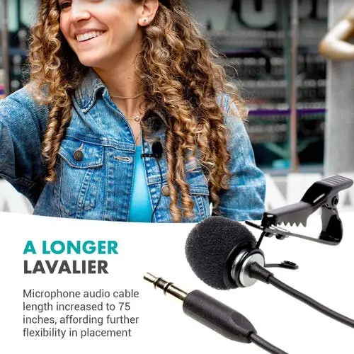 MOVO Wmx-lav Lavalier Microphone For The Wmx-1, Wmx-7