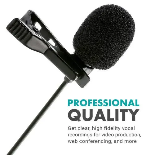 MOVO M1 Usb Lavalier Lapel Clip-on Microphone