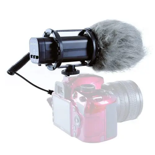 MOVO Vxr300 X/y Stereo Condenser Video Microphone Compatible With Dslr Cameras & Camcorders - Black