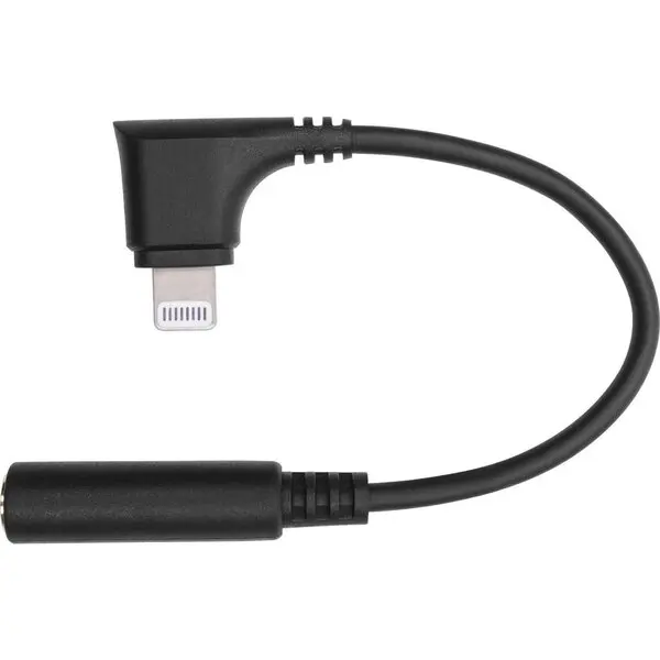 MOVO Ima-3 Female 3.5mm Trrs To Lightning Adapter - Black