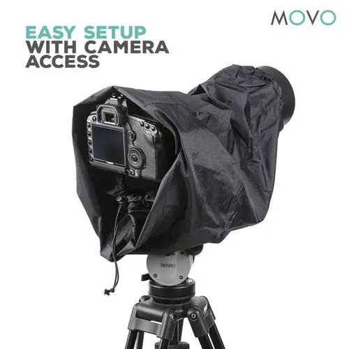 MOVO Rain Cover Protector For Dslr Cameras And Lenses