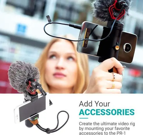 MOVO Pr-1 Smartphone Grip Handle Rigcompatible With Most Smartphones