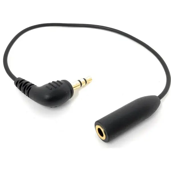 MOVO 3.5mm Microphone Adapter Cable - Black