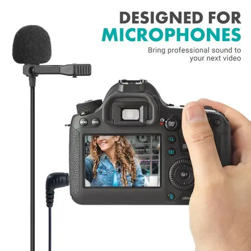 MOVO 3.5mm Microphone Adapter Cable