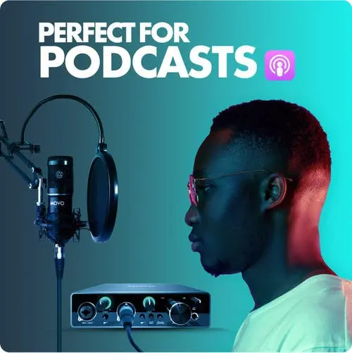 MOVO Podkit2a Podcast Bundle For 2includes Microphones, Boom Arms, Pop Filters