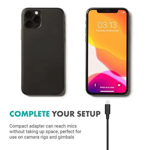 MOVO Ima-4 Trs To Lightning Adaptercompatible With Iphone And Ios Devices