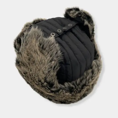 KANUT SPORTS Phoebe's Puffy Trapper Hat - Black